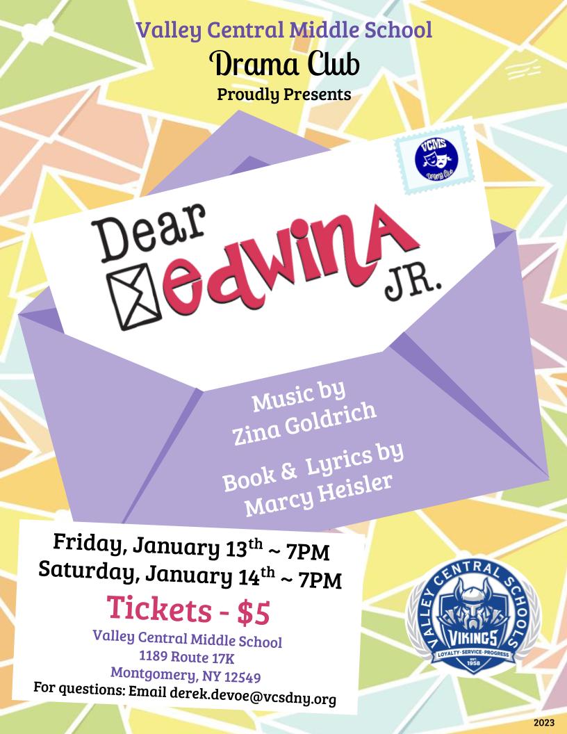 Drama Club Poster